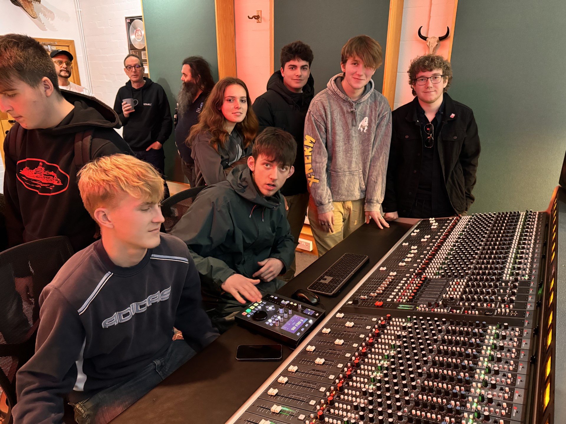 Herefordshire College Music Technology Students Visit Solid State Logic ...