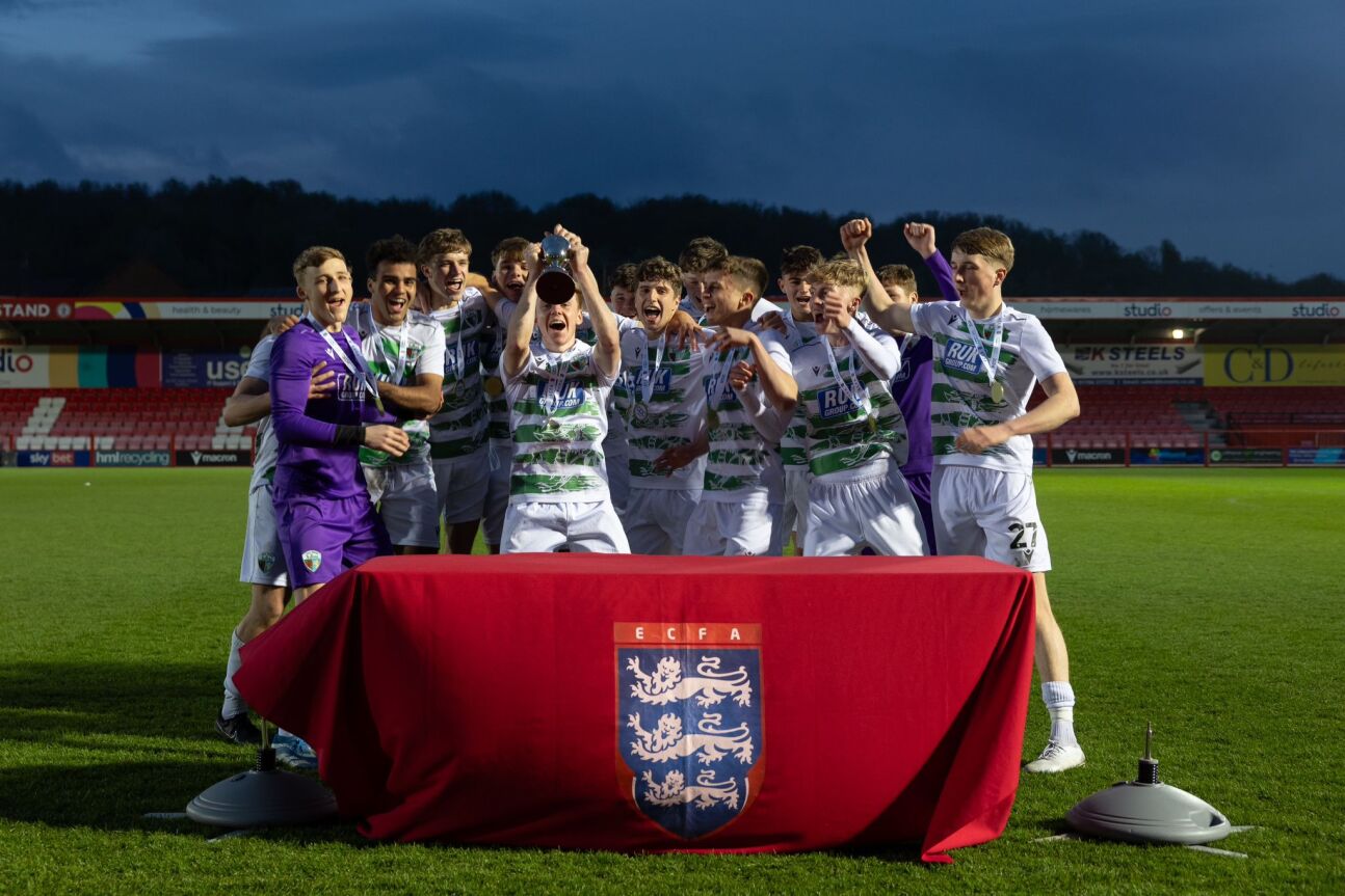Football: TNS North Shropshire College WIN National ECFA Cup - HLNSC