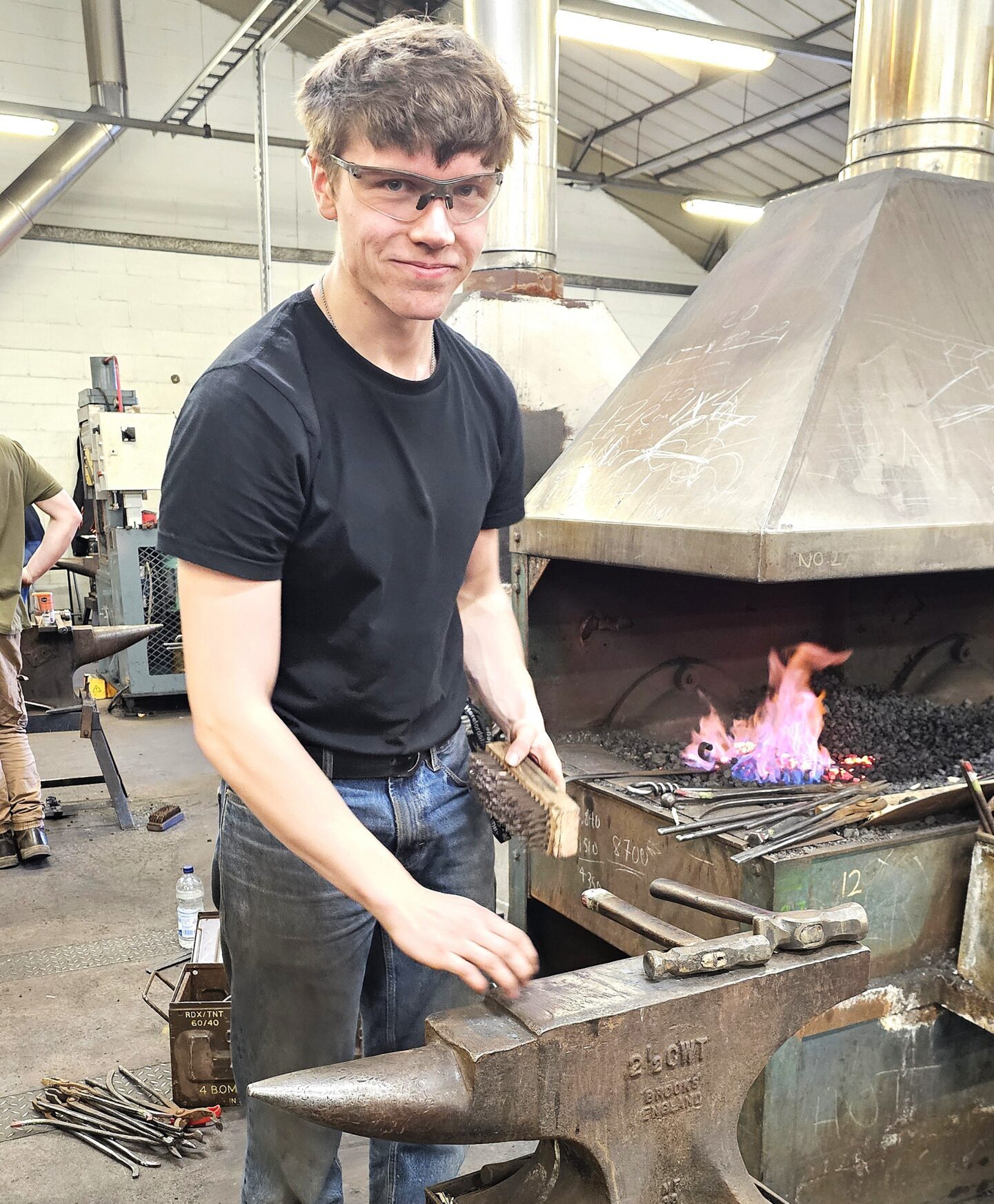 Student Spotlight: Level 3 Blacksmithing - John - HLNSC