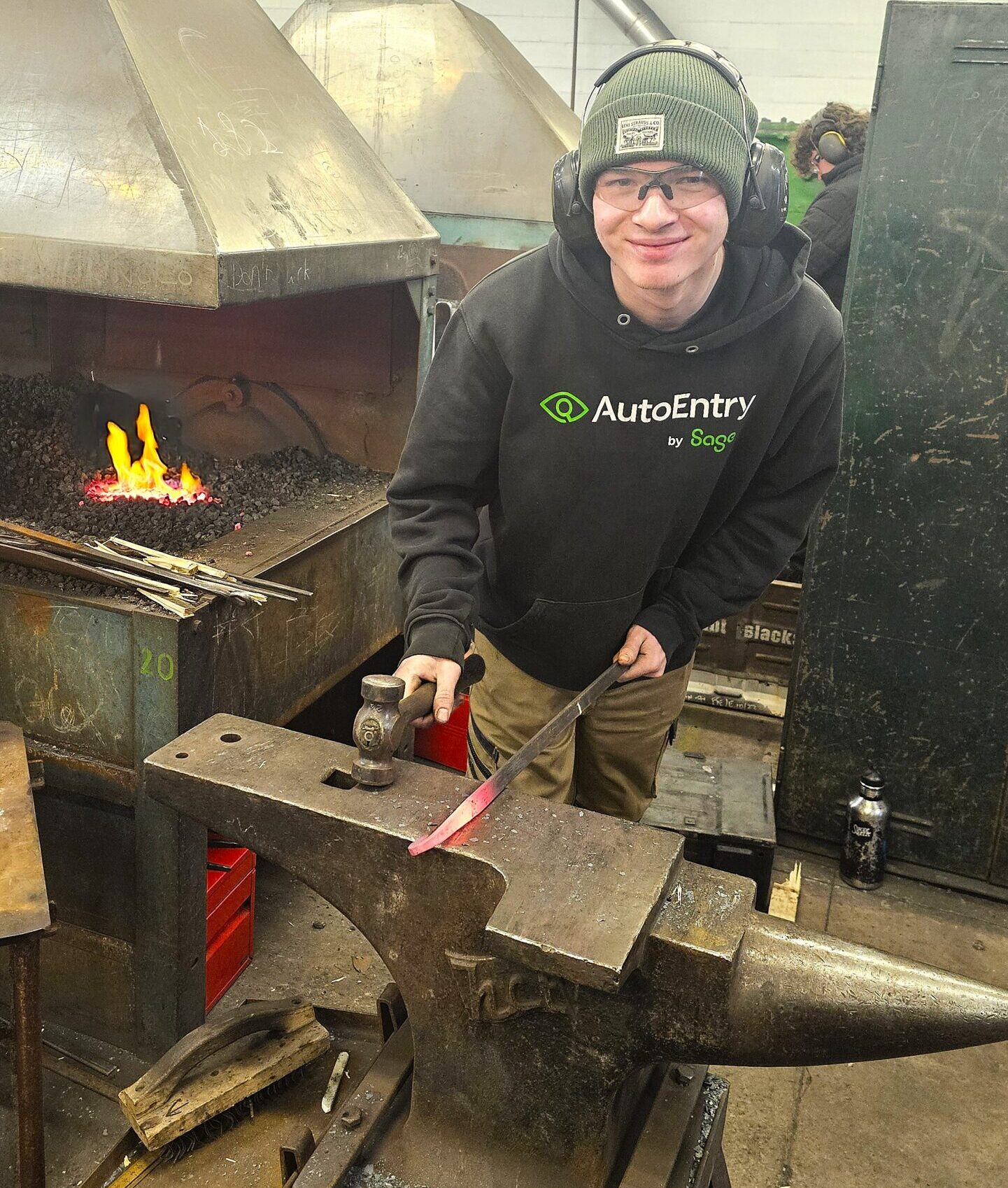 Student Spotlight: Level 3 Blacksmithing - Luca - HLNSC